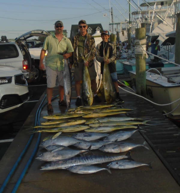 Charter Fishing at Hatteras Harbor