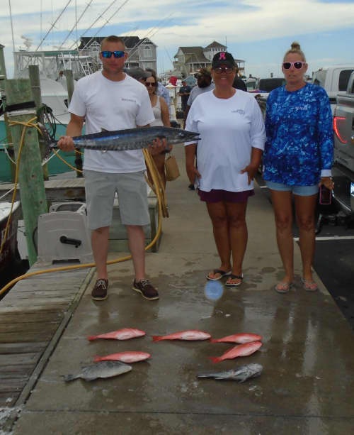 Charter Fishing at Hatteras Harbor